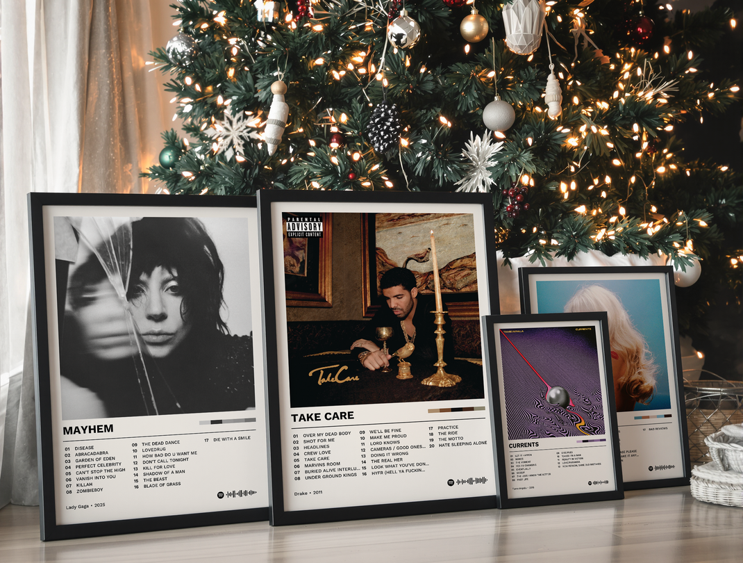 Beatprints | Personalized Album, Movie and Artist Posters